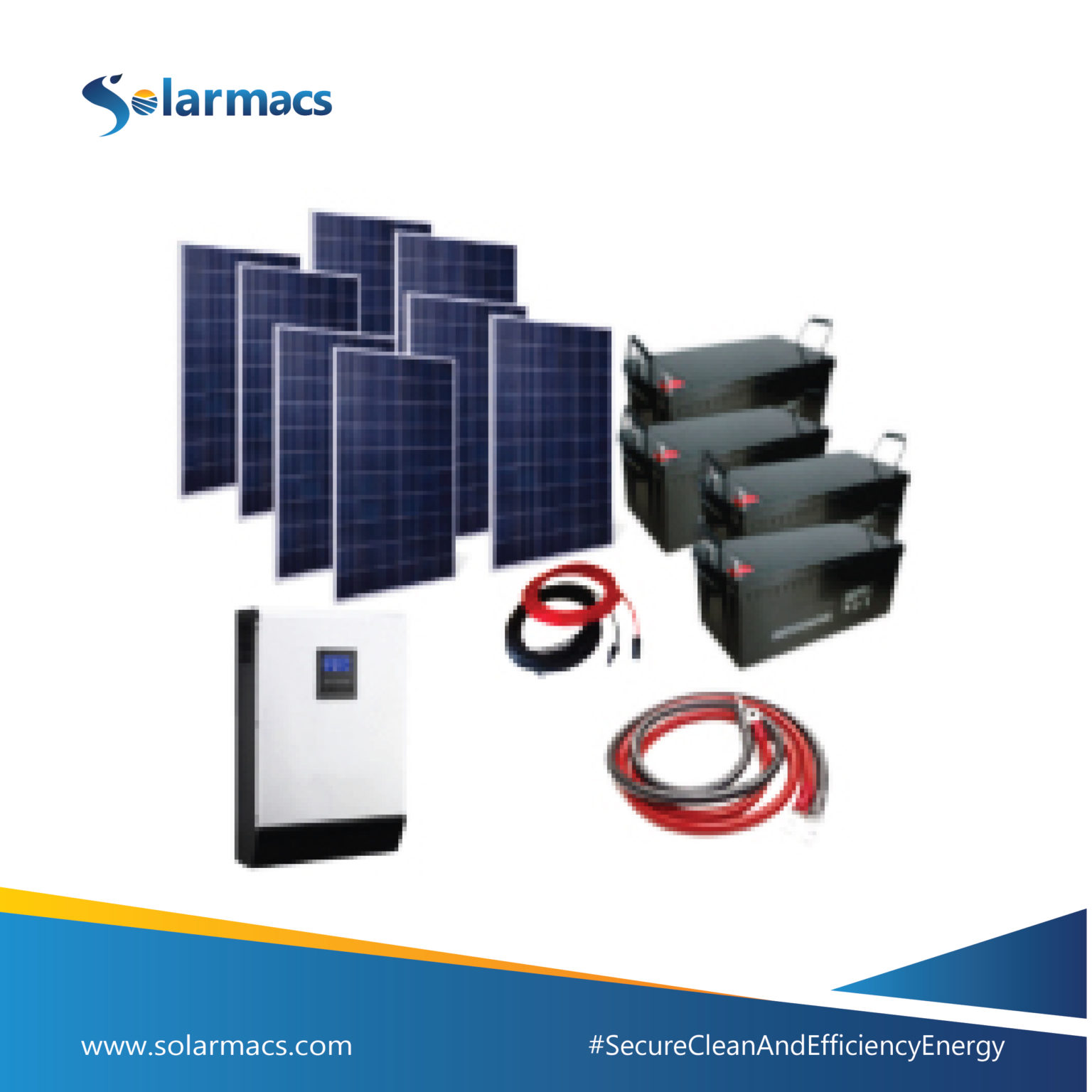 5Kw (5000W) Off-grid Solar System - Solar Macs Energy